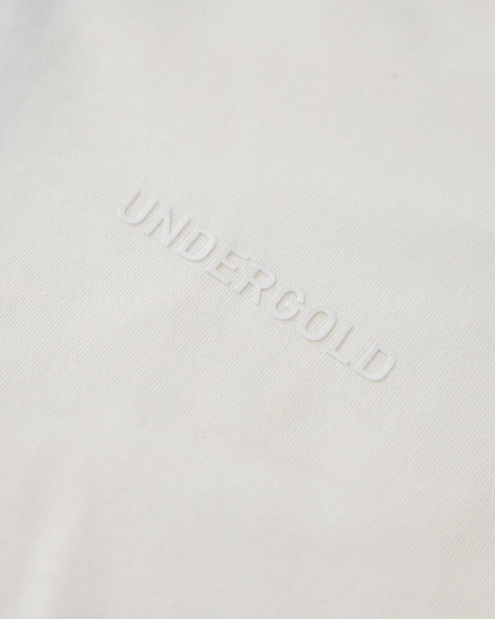 Line Logo Crop Top White